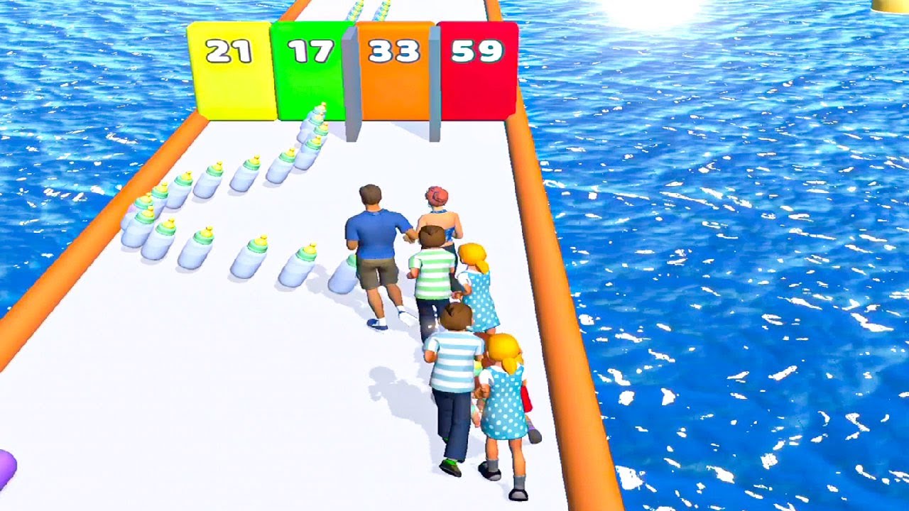 Family Run 3D Game - All levels New Update Level Family Run 3D Gameplay ...