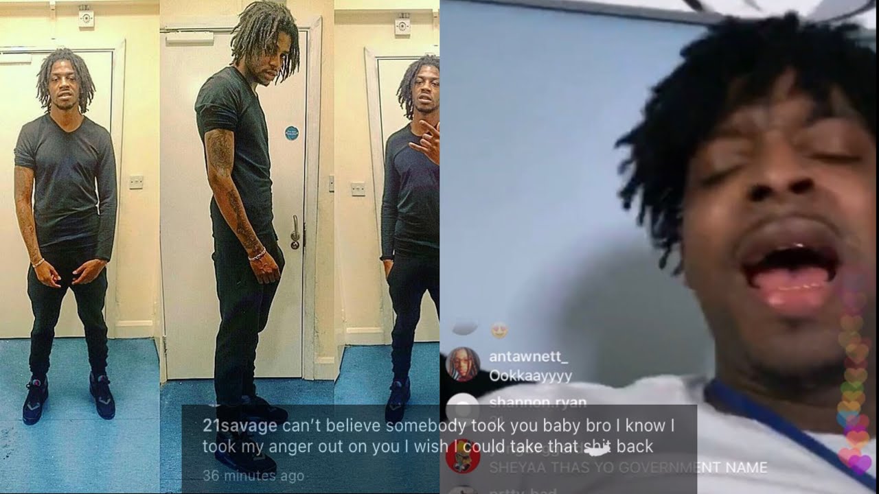 21 Savage Responds To His Brother TM1way Getting 🔪 To ⚰️ & Regrets ...