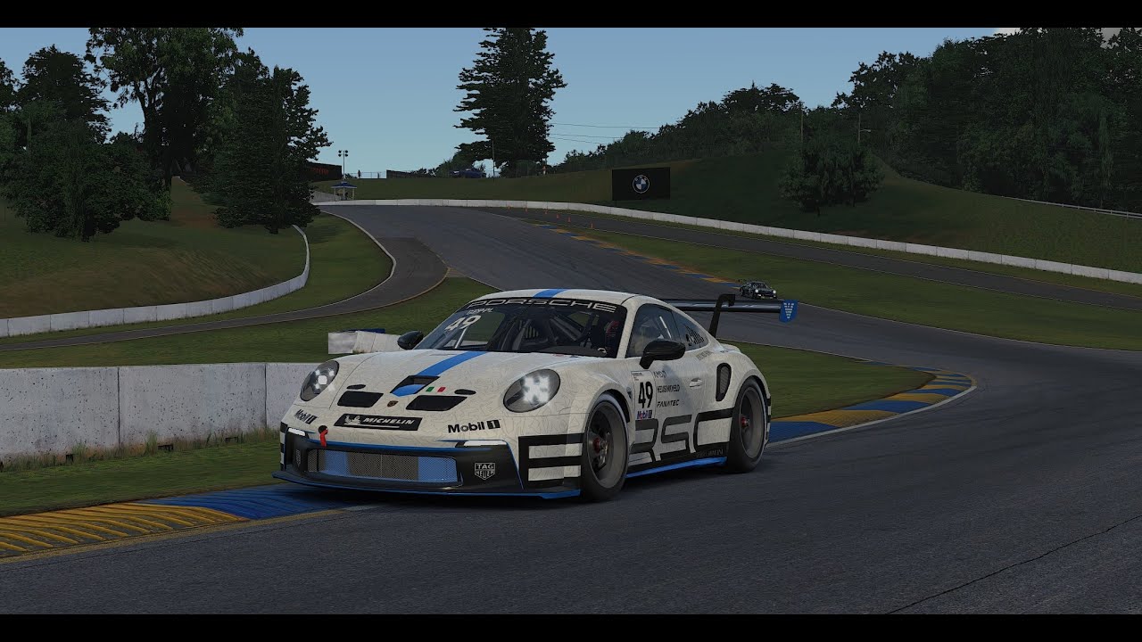 iRacing Porsche Cup Race @ Road Atlanta - YouTube