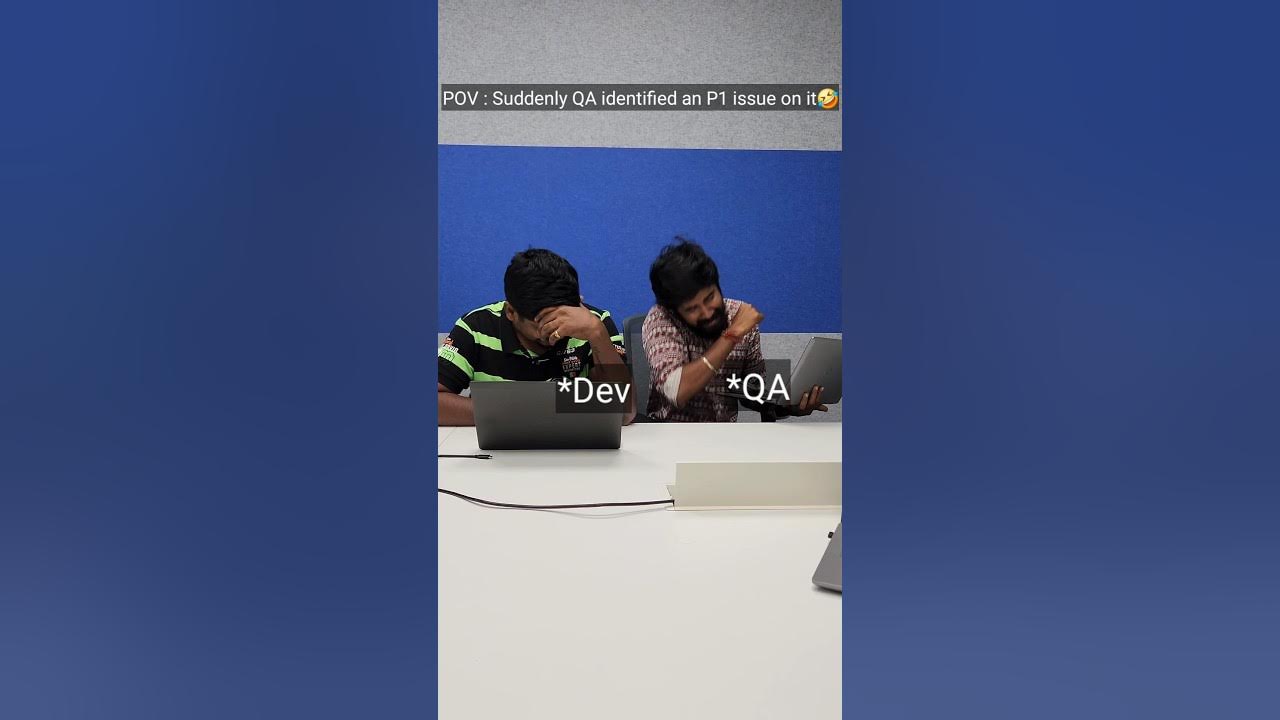 Dev vs QA comedy in tamil😂 GOAT funny scene vijay - YouTube