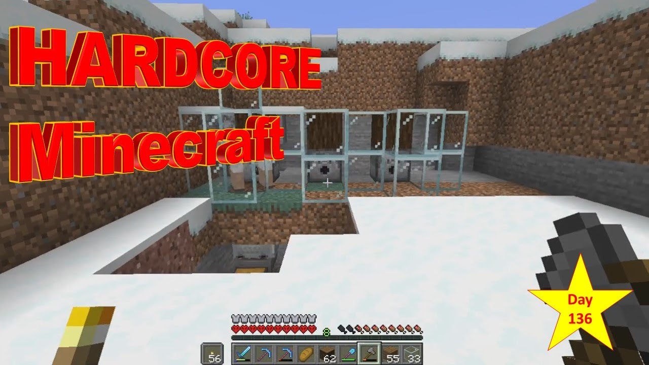 Automatic Sheep Farm Part 2 HARDCORE Minecraft Day 136 - YouTube