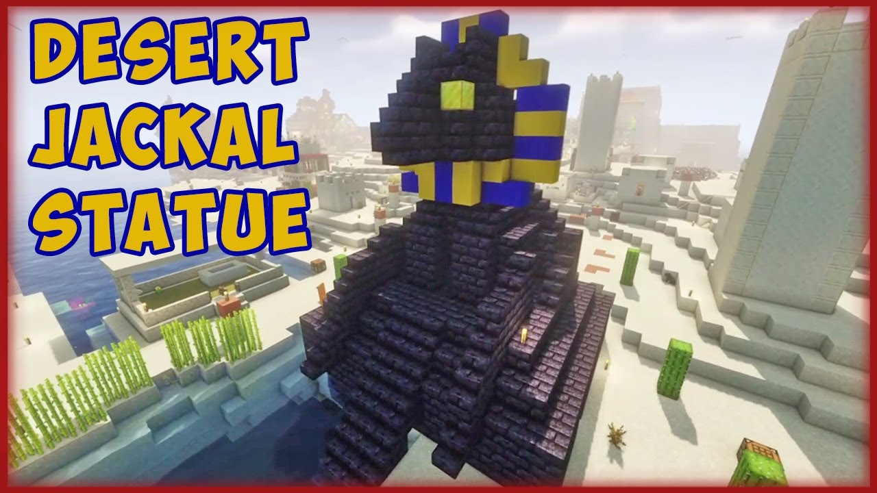 I built a Desert Jackal on Minecraft SMP! - YouTube