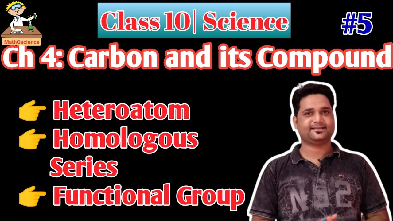 What is Heteroatom and Homologous Series | Heteroatom| Functional Group ...