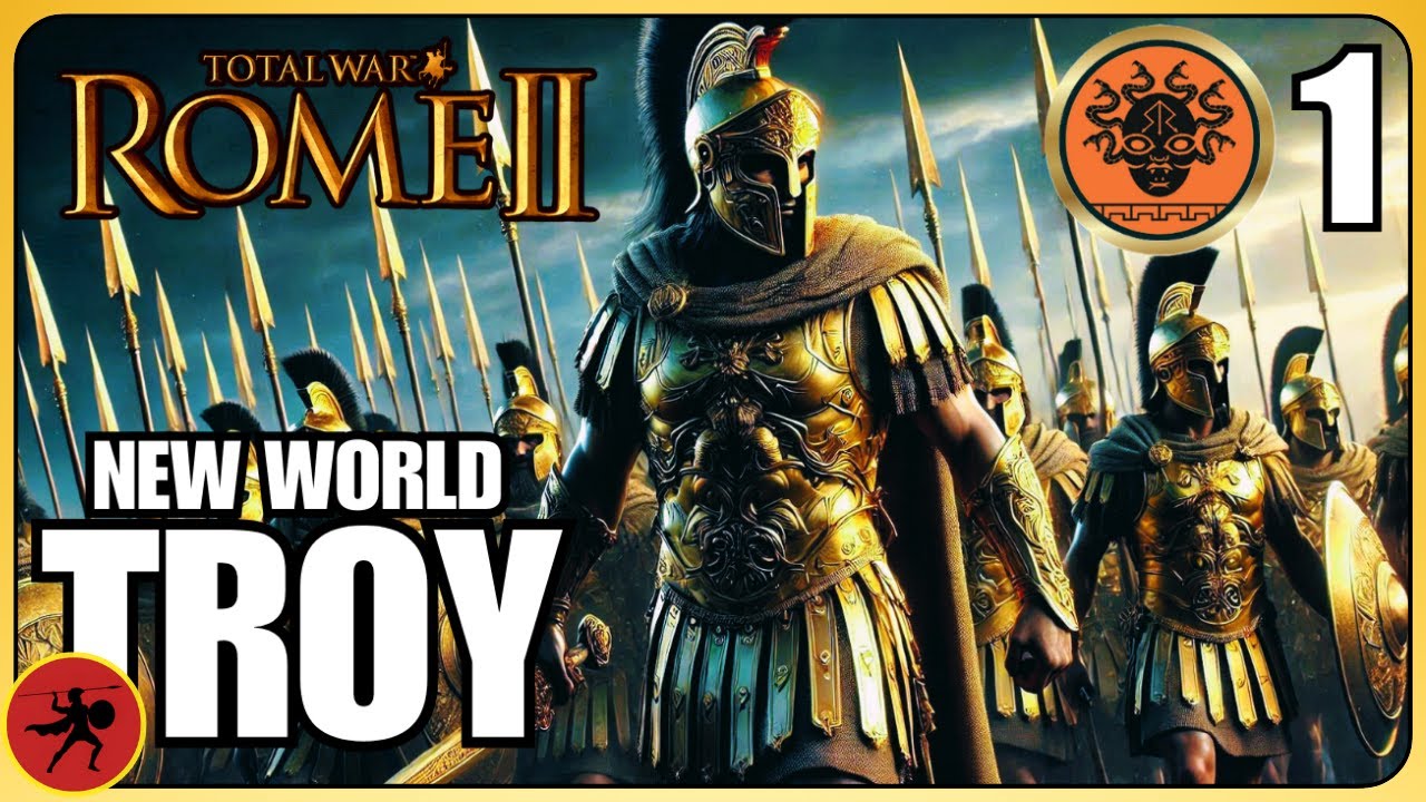 Rome 2 New World – Legendary Troy #1 | 4 Brutal Battles for Survival ...