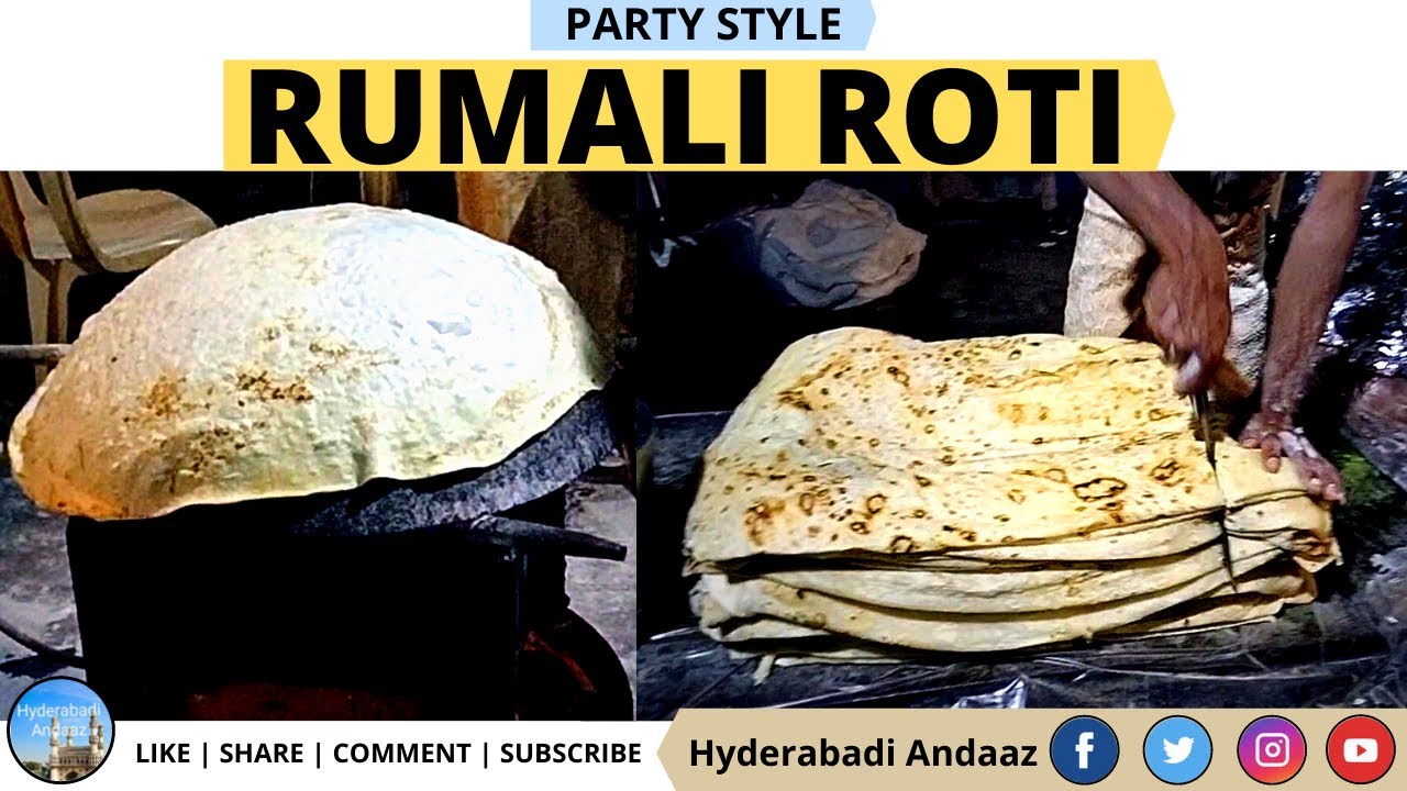 Restaurant Style RUMALI ROTI Recipe - YouTube