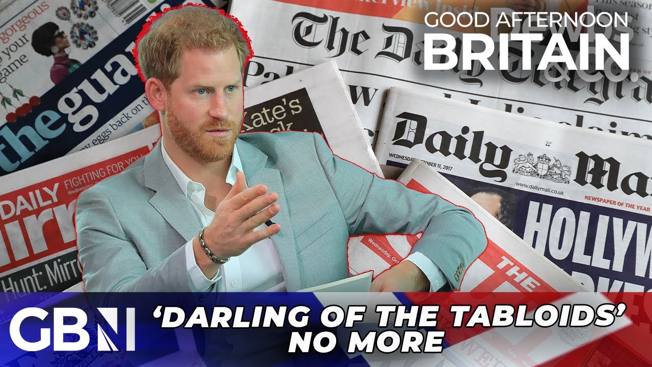 Prince Harry the 'DARLING of the tabloids rewrites his history' by ...