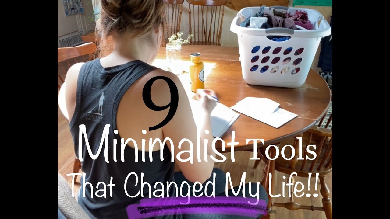 9 Minimalist Tools That CHANGED My LIFE!! - YouTube