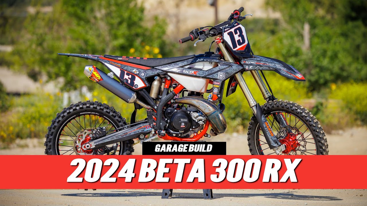 2024 Beta 300 RX Two-Stroke Project Bike Garage Build - YouTube