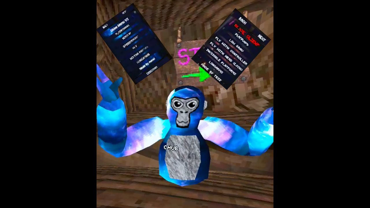 Reviewing My Favorite Gorilla Tag Fan game! #vr #oculus #viral #fangame ...