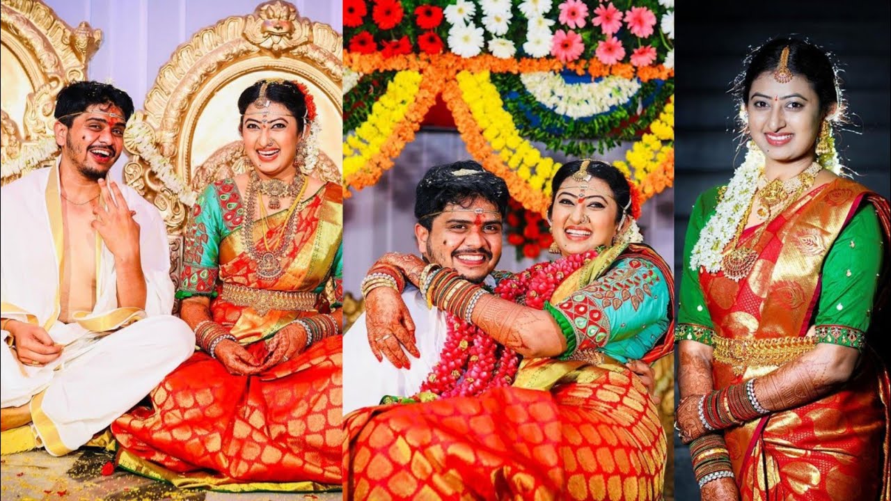 TV serial actress lathasangaraju wedding adorable moments | latha with ...