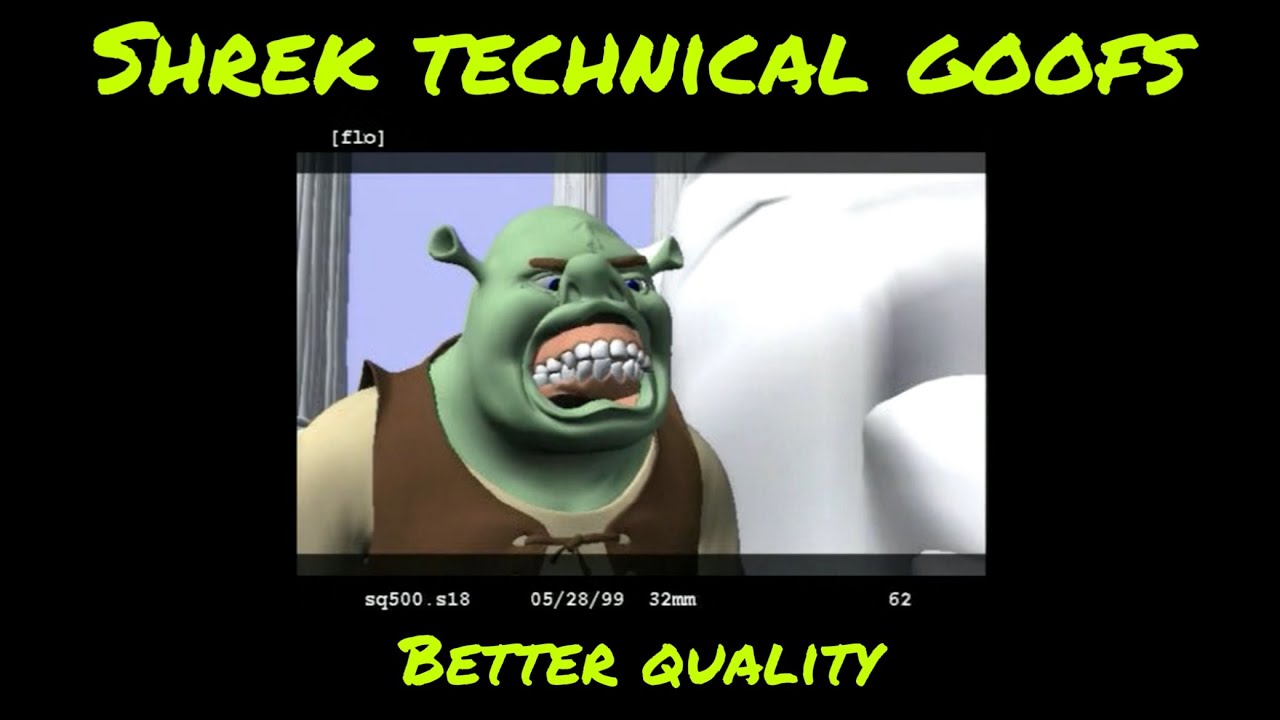Shrek (2001) Technical Goofs Better Quality - YouTube
