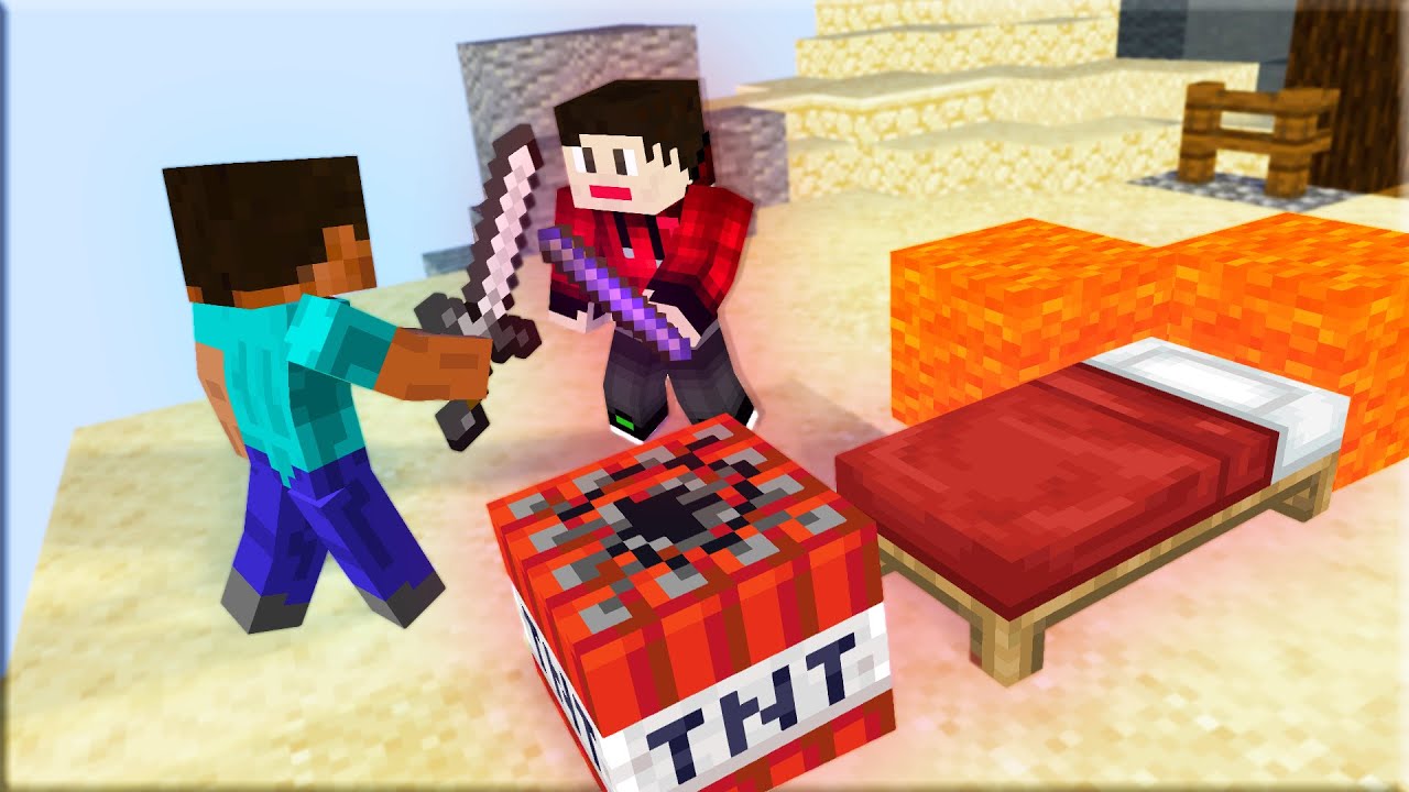 Trolling In BedWars with KB stick !!! 😂😂 Minecraft PE In Hindi | Nether ...