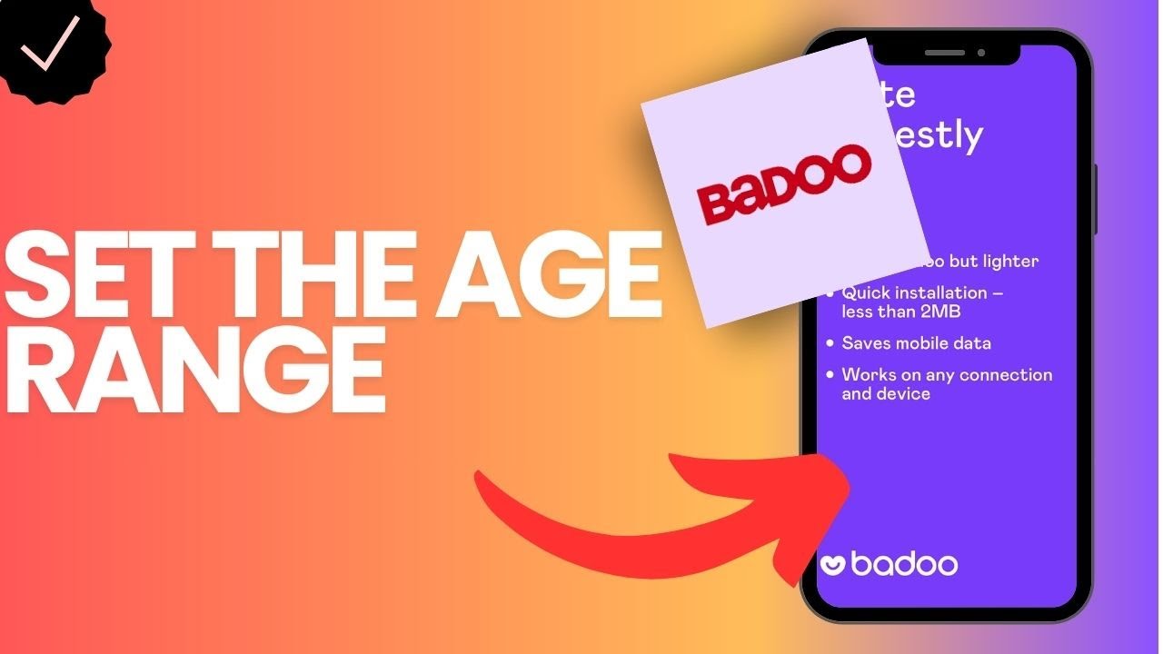 Where to set the age range in the Badoo app? - YouTube