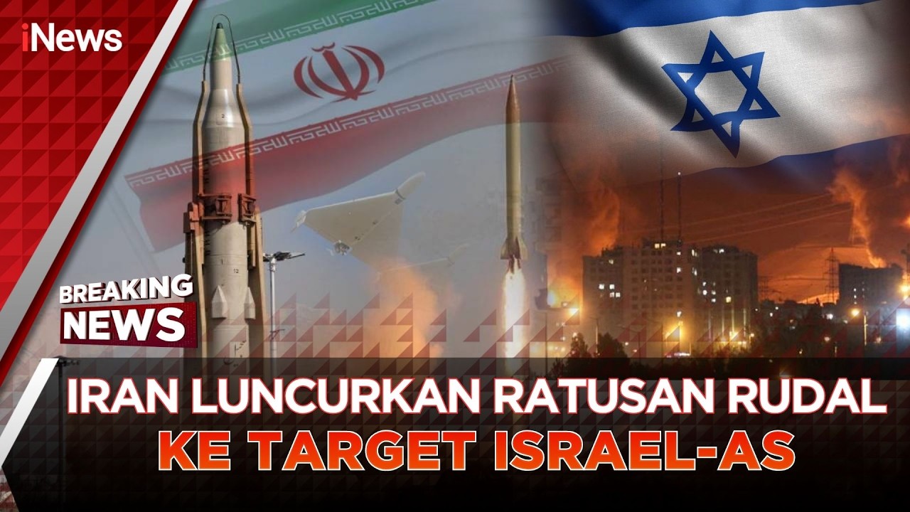 🔴BREAKING NEWS - Iran Kembali Luncurkan Ratusan Rudal dan Drone ke ...
