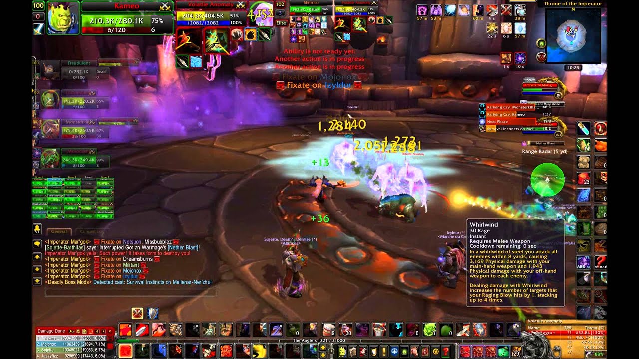 World of Warcraft Warlords of Draenor Highmaul Imperator's Rise - YouTube