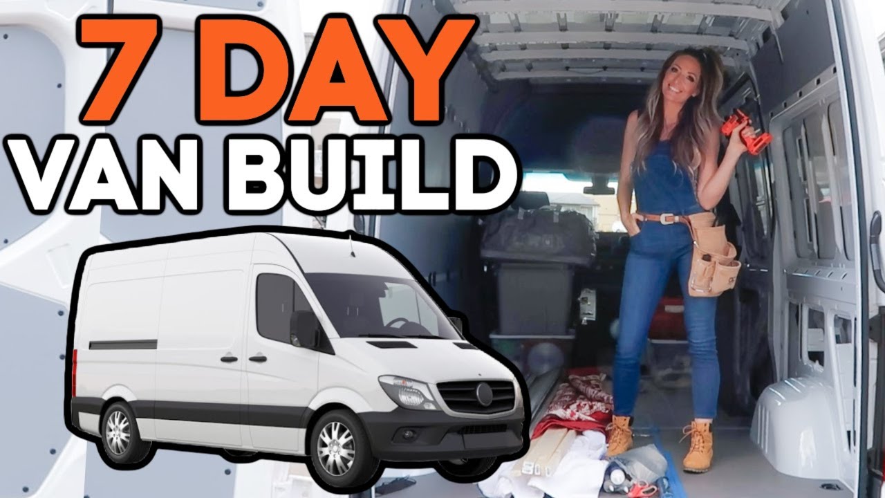 *vlog* SOLO FEMALE VAN BUILD (is this really happening?) I BUILT MY VAN ...