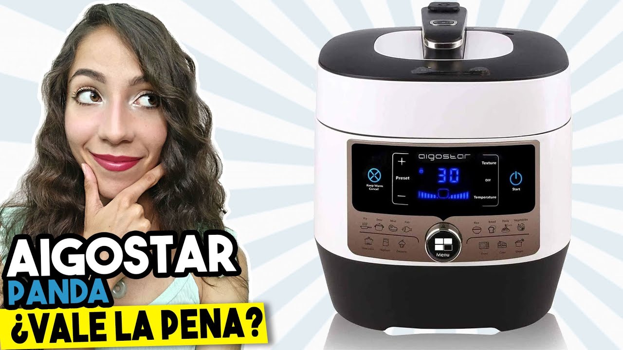 DESCUBRE la Olla Programable Eléctrica Aigostar Panda Análisis ...