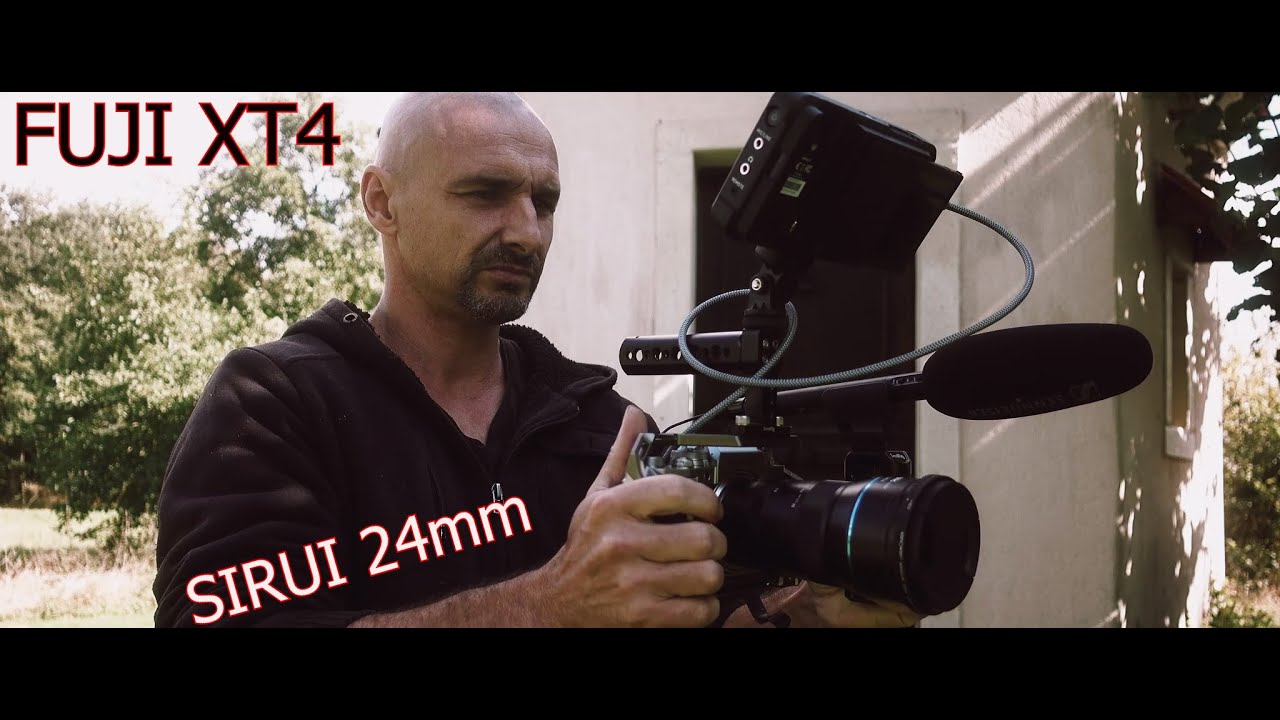 Fujifilm xt4 rig cinéma sirui 24mm - YouTube