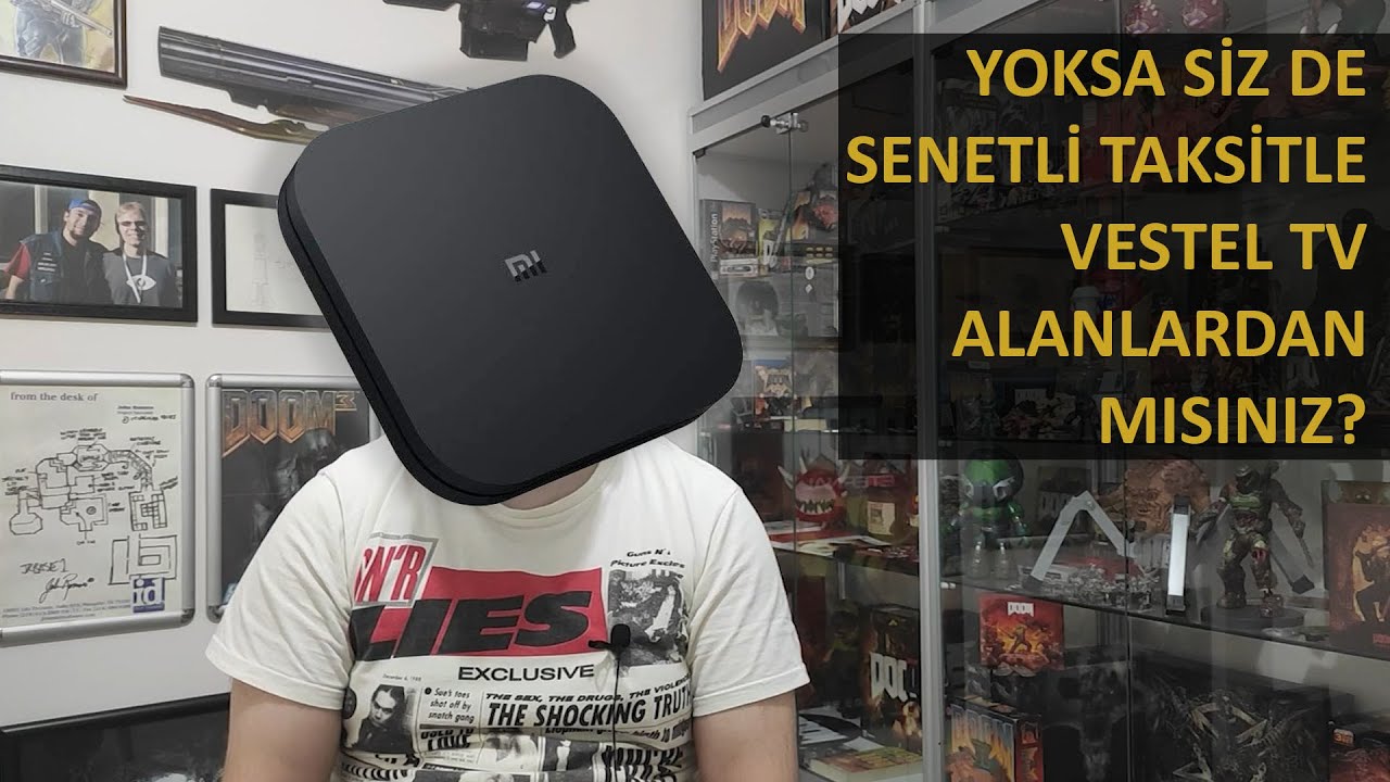 Mi Box'ı eski Vestel TV'ye takıp YouTube ve Netflix izlemek güzel ...