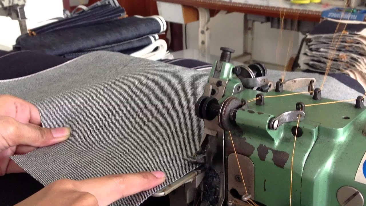 MERROW SEWING MACHINE - YouTube