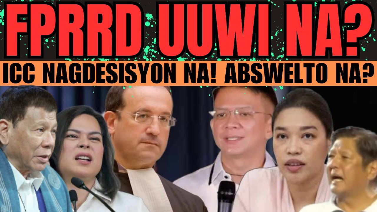 HET0 G00DNEWS! FPRRD UUWÎ NA?! ICC NAGDESÎSY0N NA! PBBM WALANG ...
