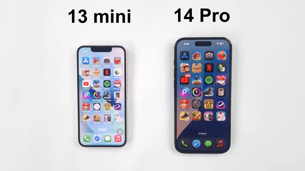 iPhone 13 mini vs iPhone 14 Pro - Speed Test! - YouTube