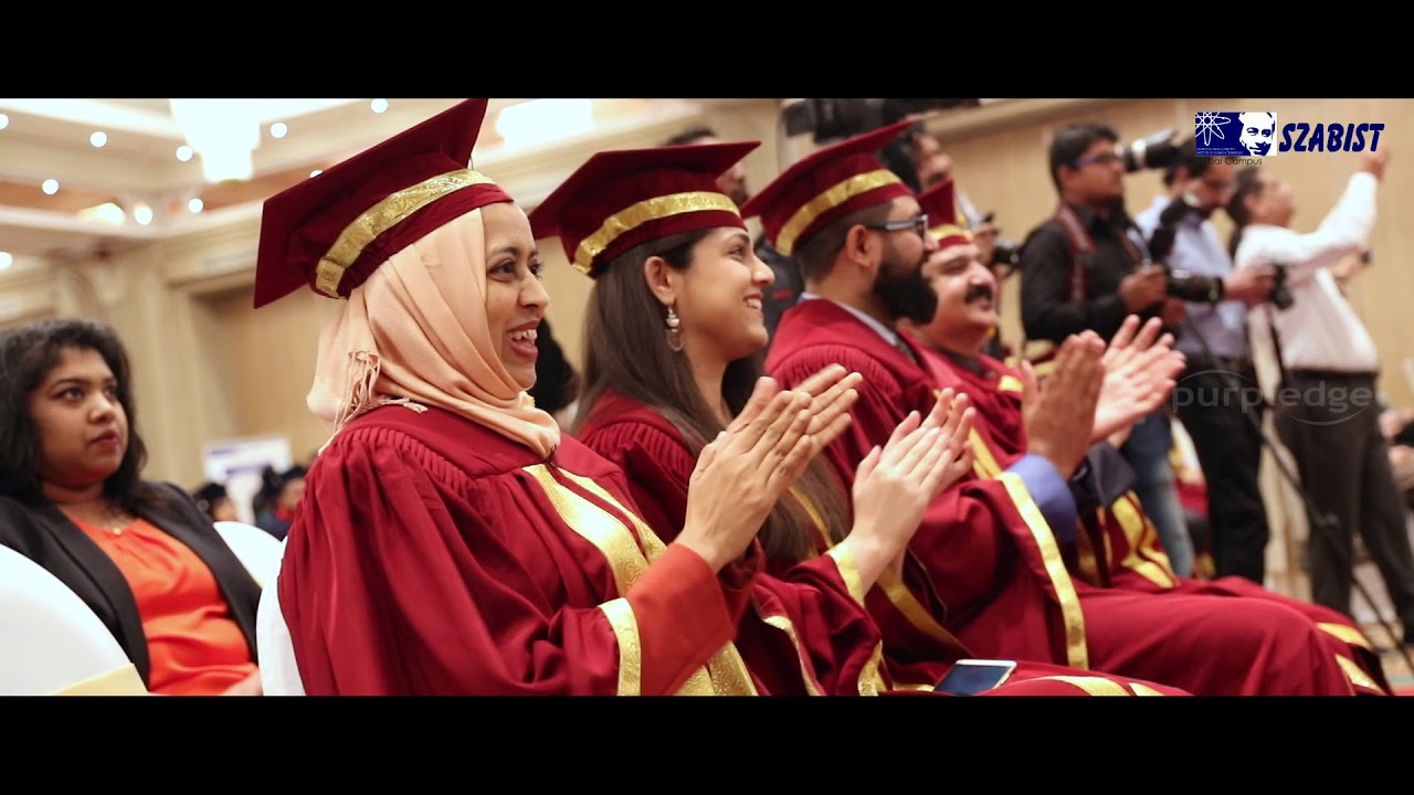 SZABIST Dubai Campus CONVOCATION 2017 - YouTube