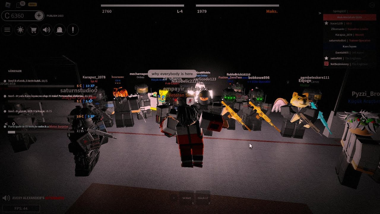 Scp roleplay roblox 79 hack / voice chat / gameplay türkçe - YouTube