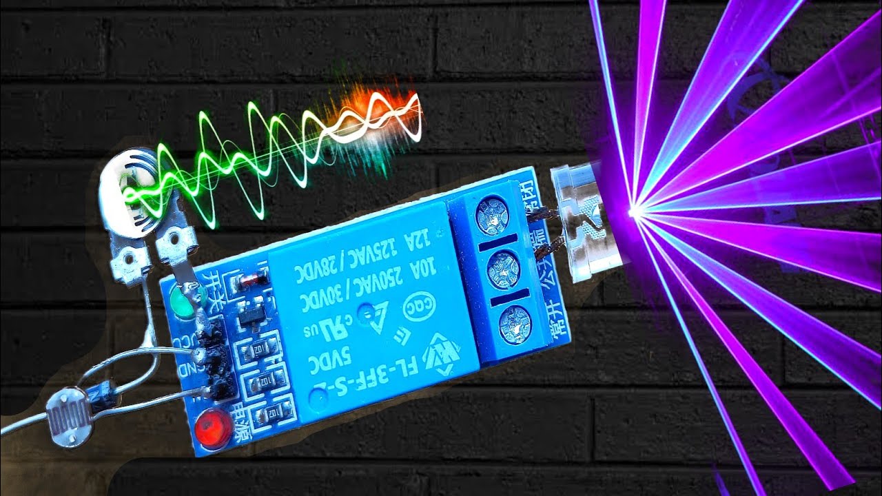 How to | DIY | NEW INVENTION USING RELAY, LDR, LED, PRESET, BATTERY ...