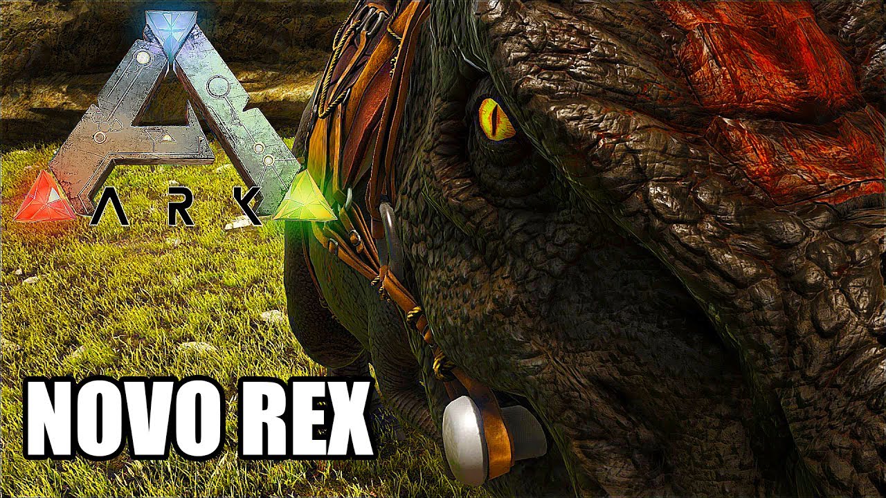 MOD DO NOVO REX MAIOR QUE O NORMAL, REX JURASSIC PARK - ARK MODS - YouTube