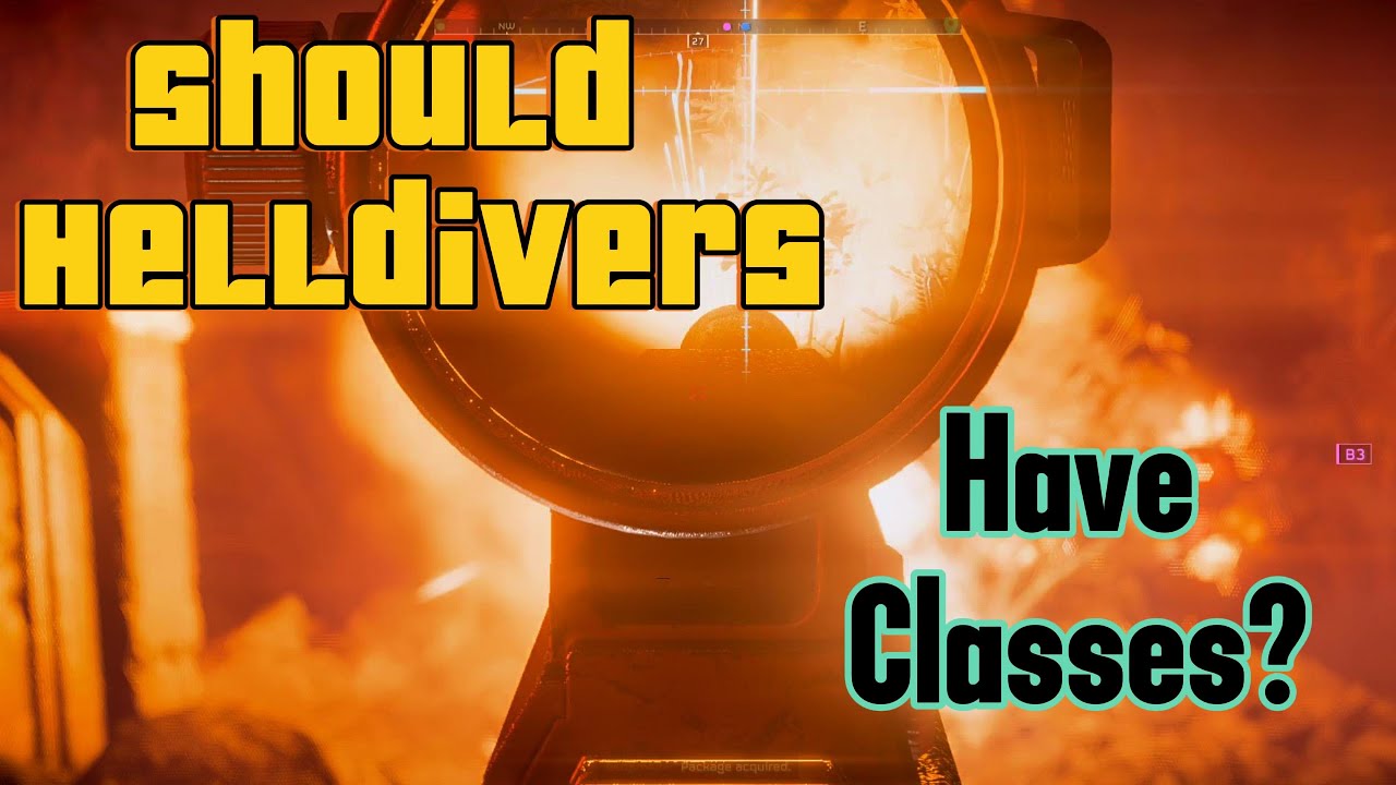 Should Helldivers 2 have classes? - YouTube
