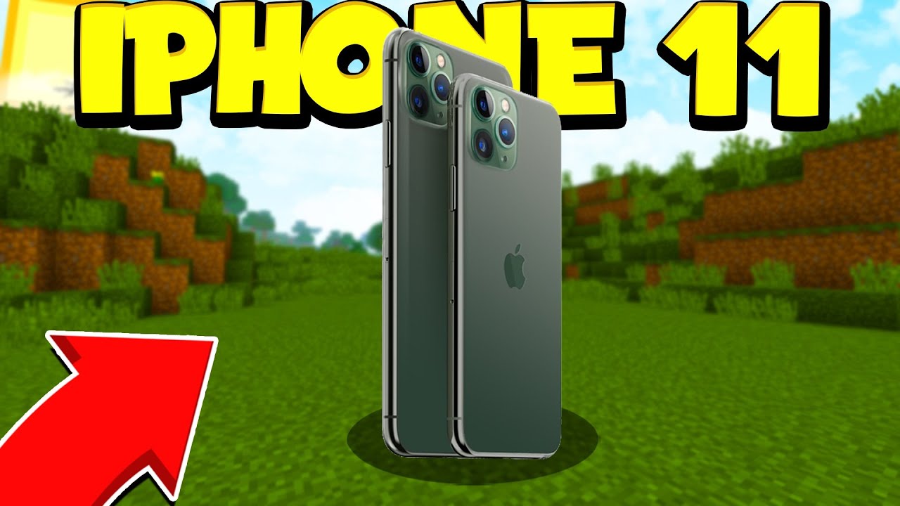 COMPRAMOS UM IPHONE 11 NO MINECRAFT! - YouTube