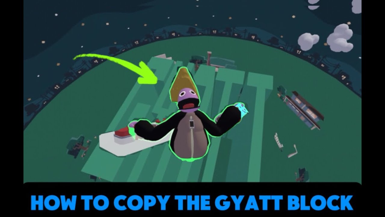 HOW TO COPY THE "GYATT" BLOCK IN YEEPS HIDE AND SEEK - YouTube