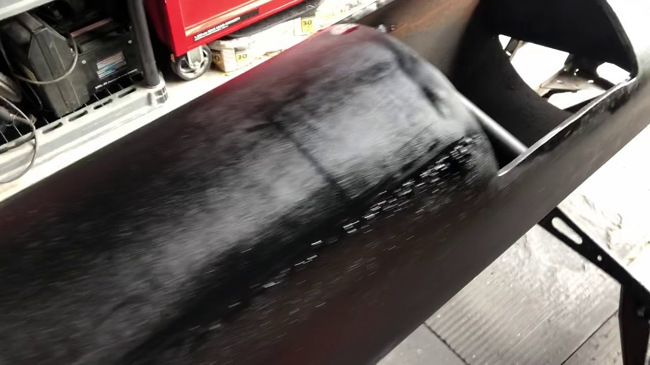 Homemade Strongman Log - YouTube