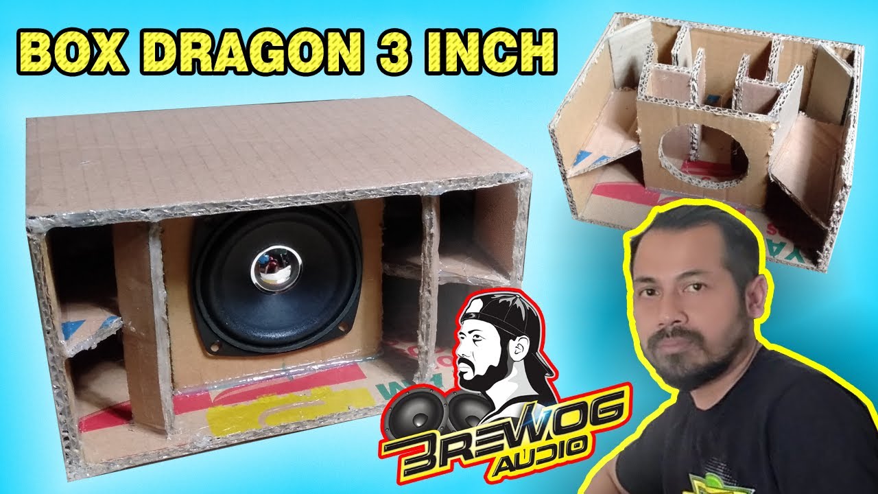 PROSES PEMBUATAN BOX DRAGON 3 INCH VERSI BREWOG AUDIO - YouTube