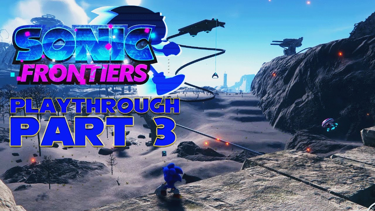 Sonic Frontiers Playthrough Part 3 - 100% CHAOS ISLAND! - YouTube