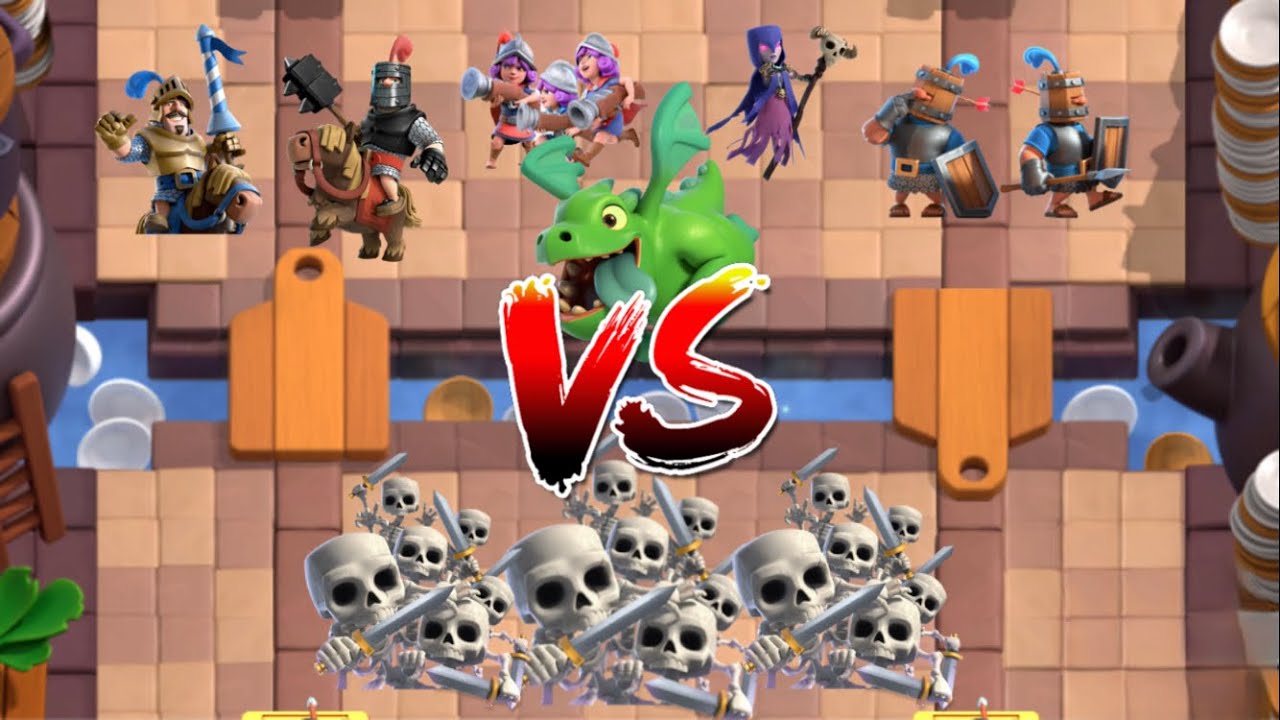Skarmy vs all Arena 6 and 7 Cards | Clash Royale - YouTube