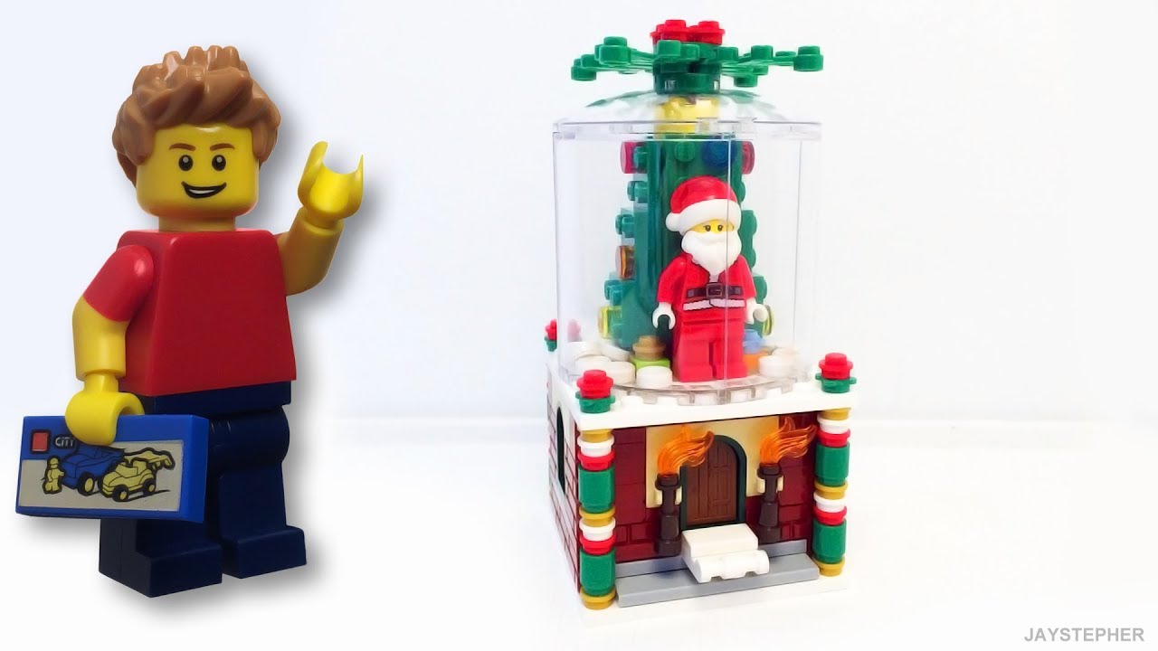 LEGO Snowglobe 40223 Unboxing & Exploration - YouTube