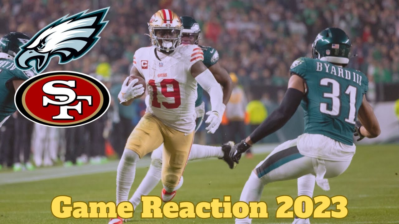 49ers vs Eagles Reaction 2023 - YouTube