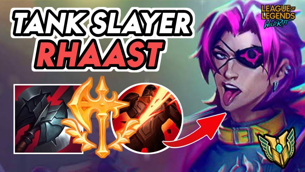 TANK SLAYER RHAAST RETURNS TO THE RIFT!! 🔥🔥 (RED KAYN GAMEPLAY) | Wild ...