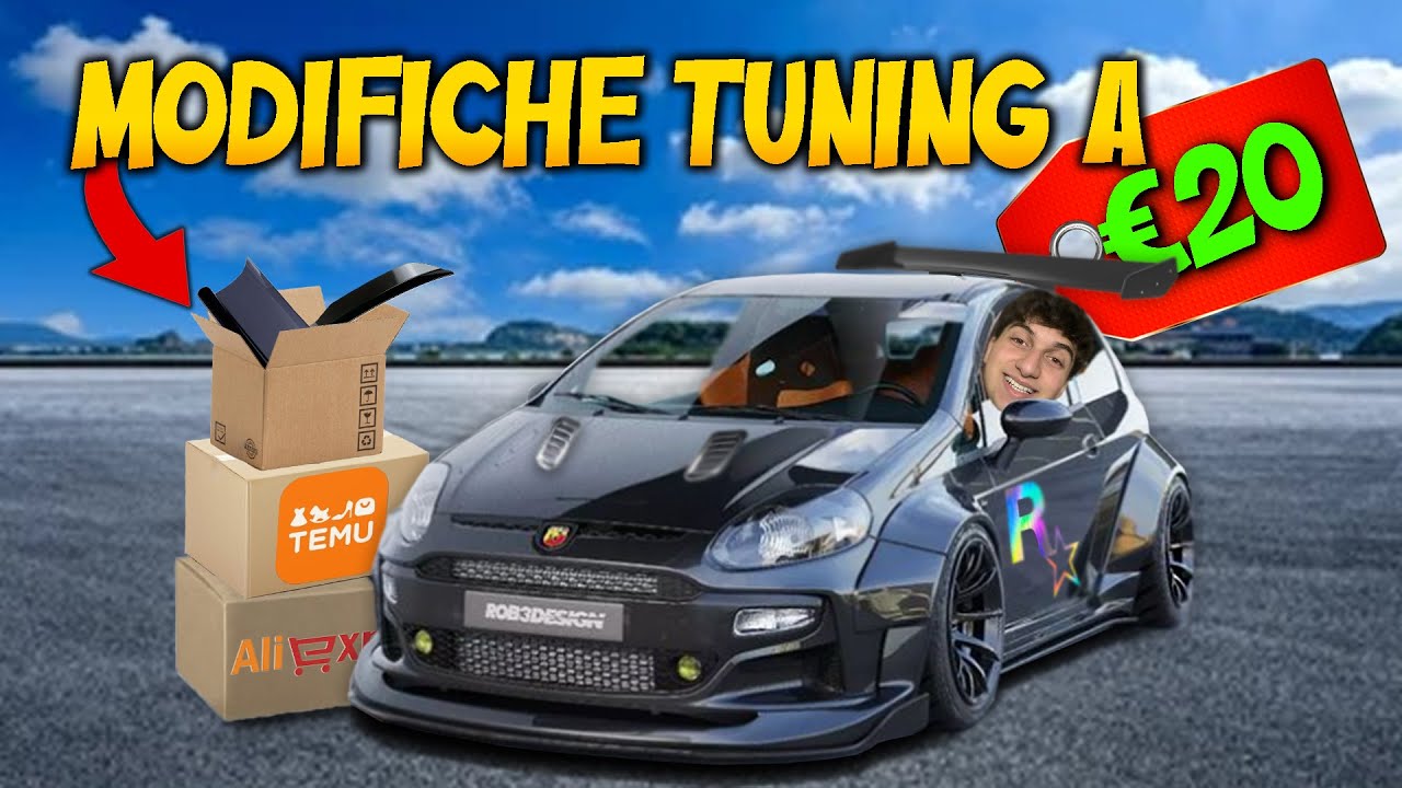 le MIGLIORI modifiche TUNING sotto i €20 by AliExpress e Temu - YouTube
