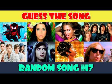Guess the Song Music Quiz 🎶 50 Random Songs (Part 17)