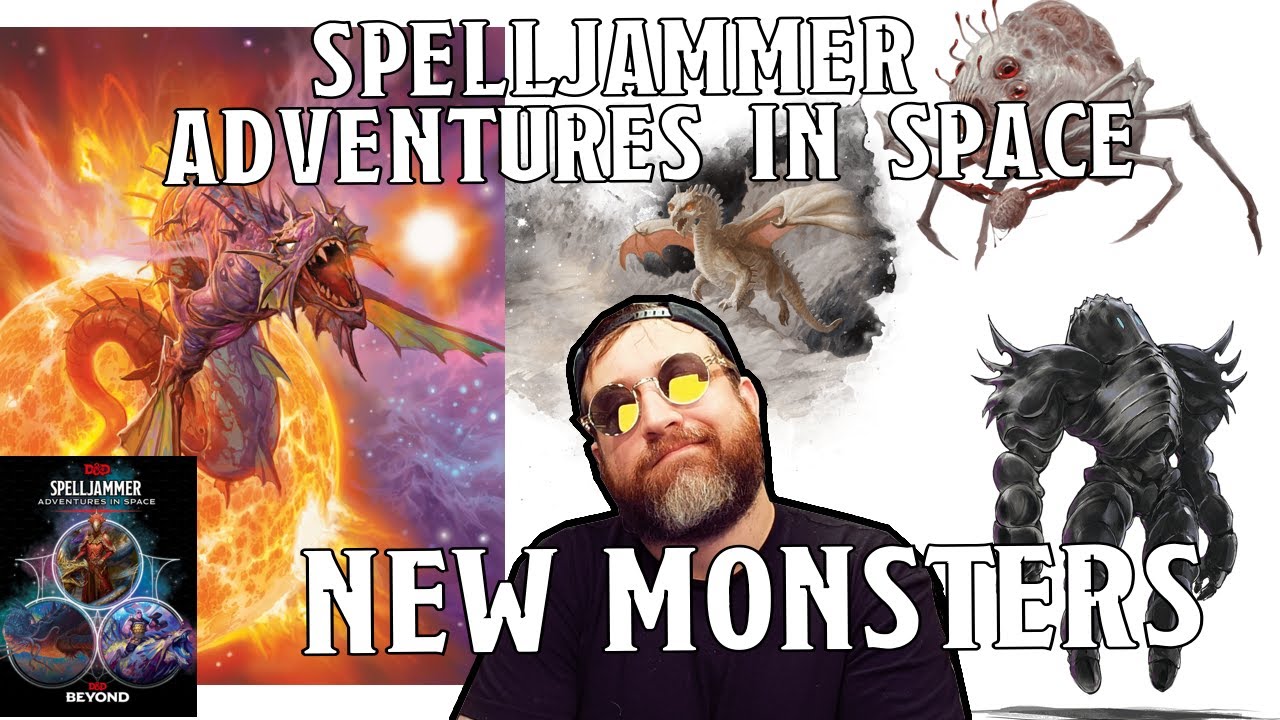 New Monsters in Spelljammer Adventures in Space | Nerd Immersion - YouTube