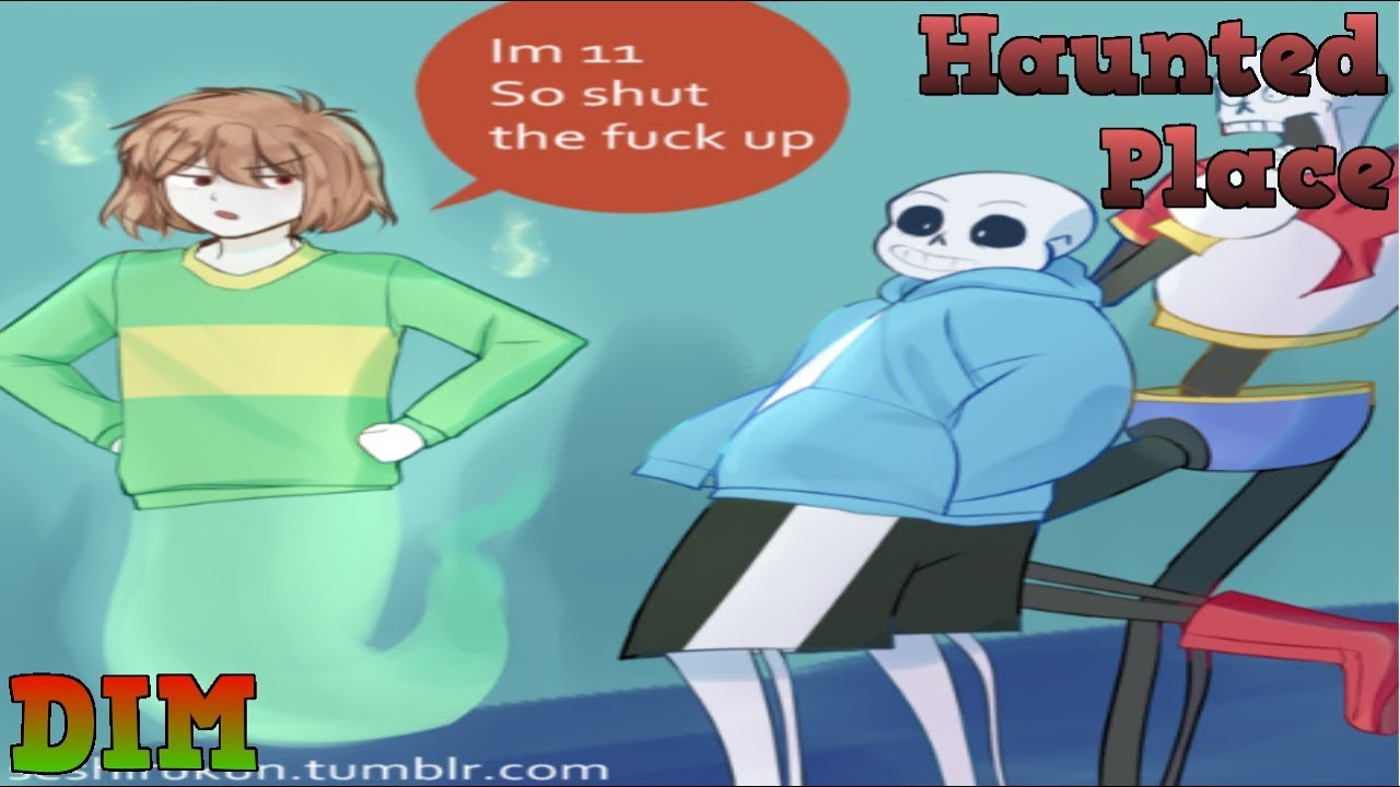 Haunted Place🏚️ Undertale Comic Dub(Comedy) - YouTube