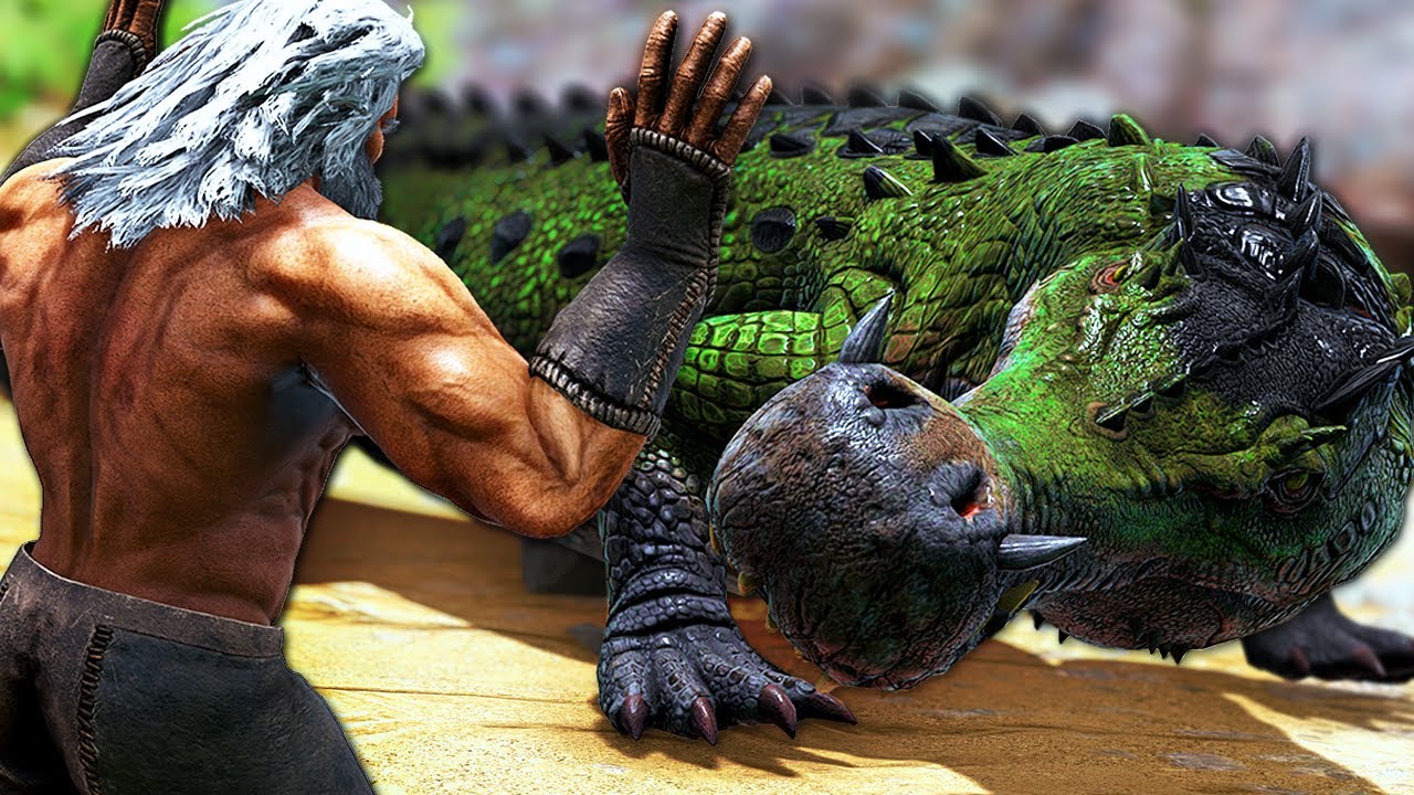 A MASSIVE Crocodile STOLE My HOUSE From ME! | ARK MEGA Modded Annunaki ...