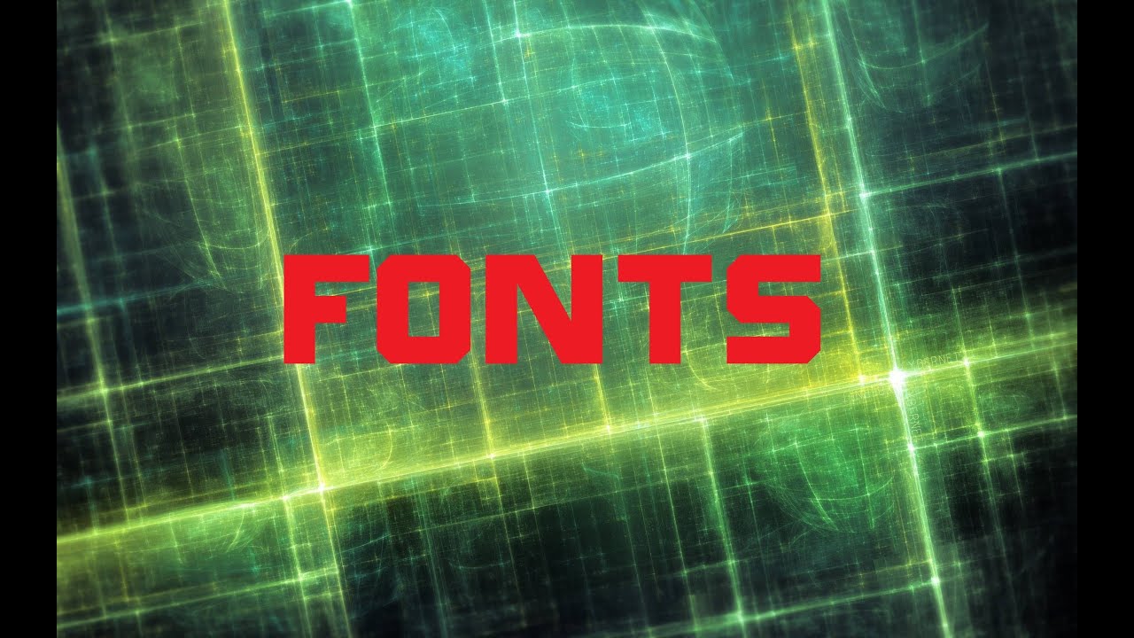 How To Install New Fonts YouTube how-to-install-new-fonts-youtube