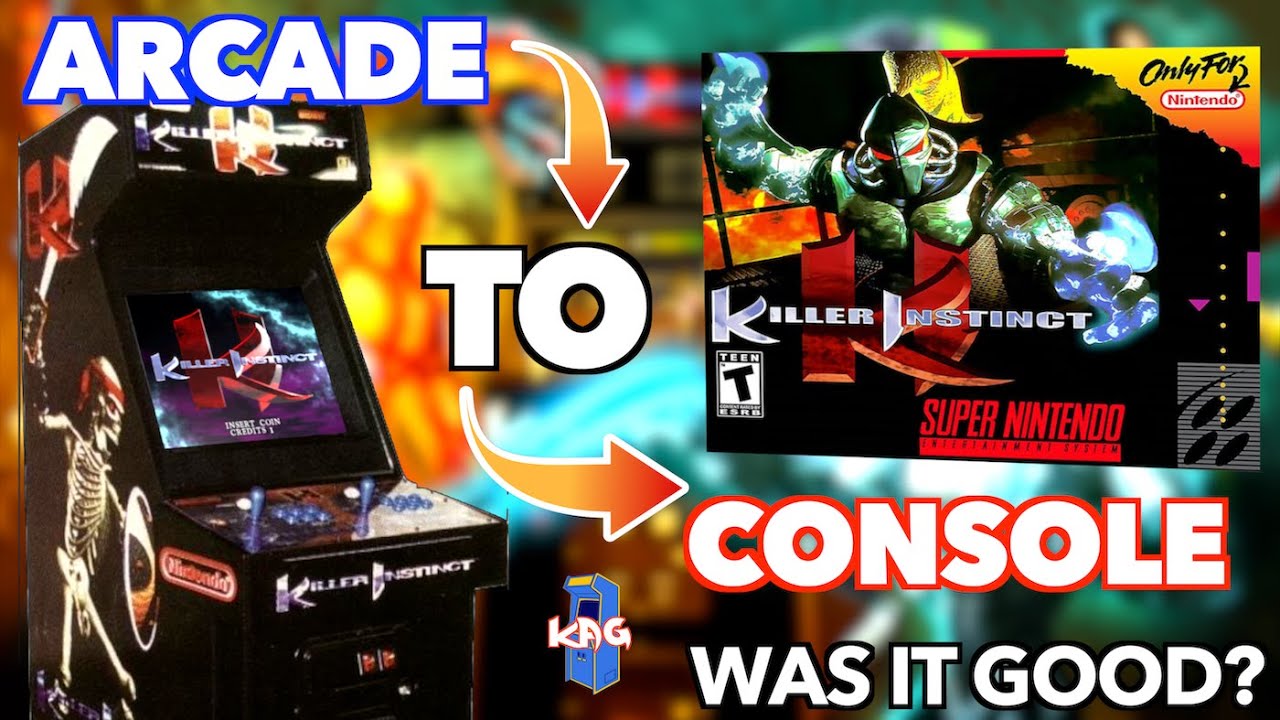 Killer Instinct Arcade To Super Nintendo Comparison | Good or Bad Port ...