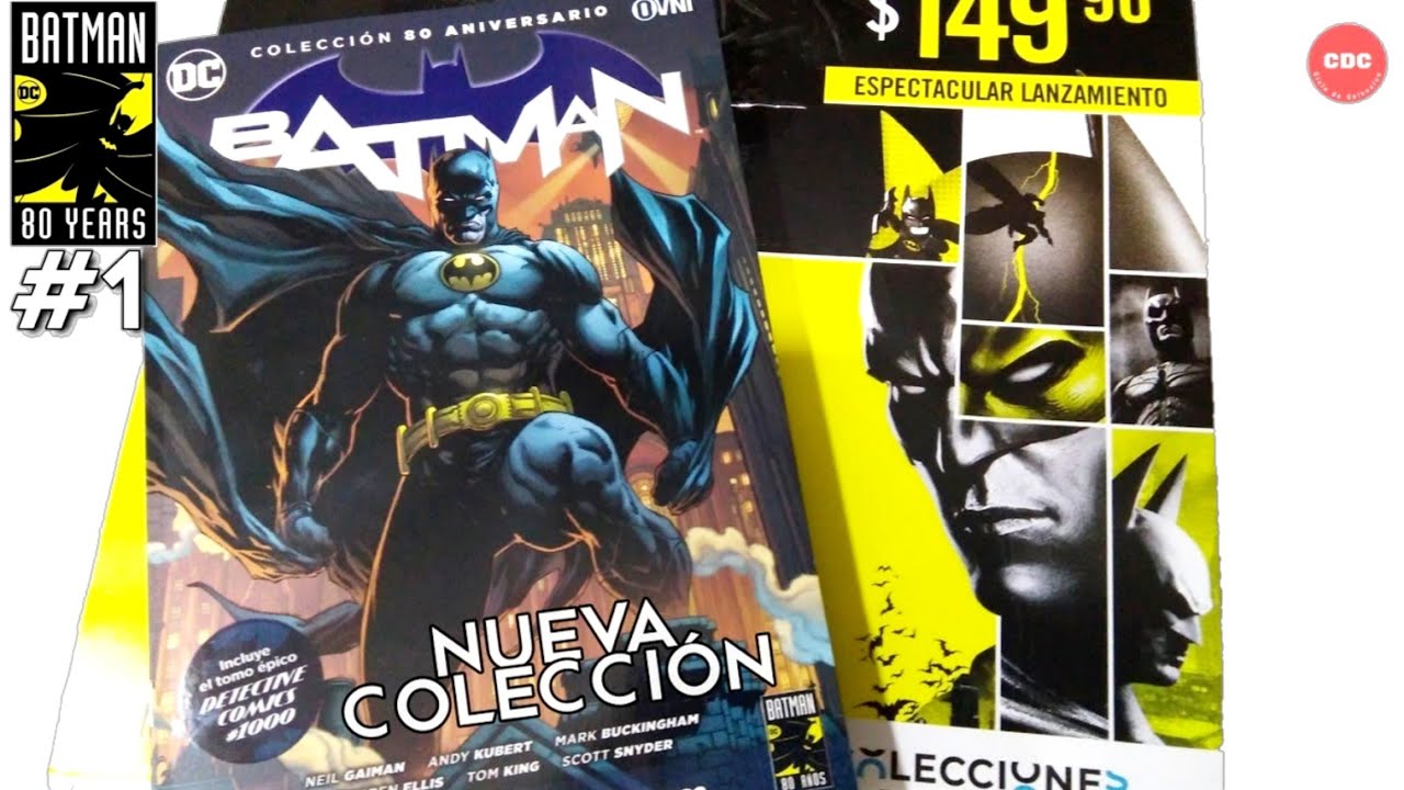 Nueva Colección Batman 80 Aniversario #1 - La Nación - YouTube