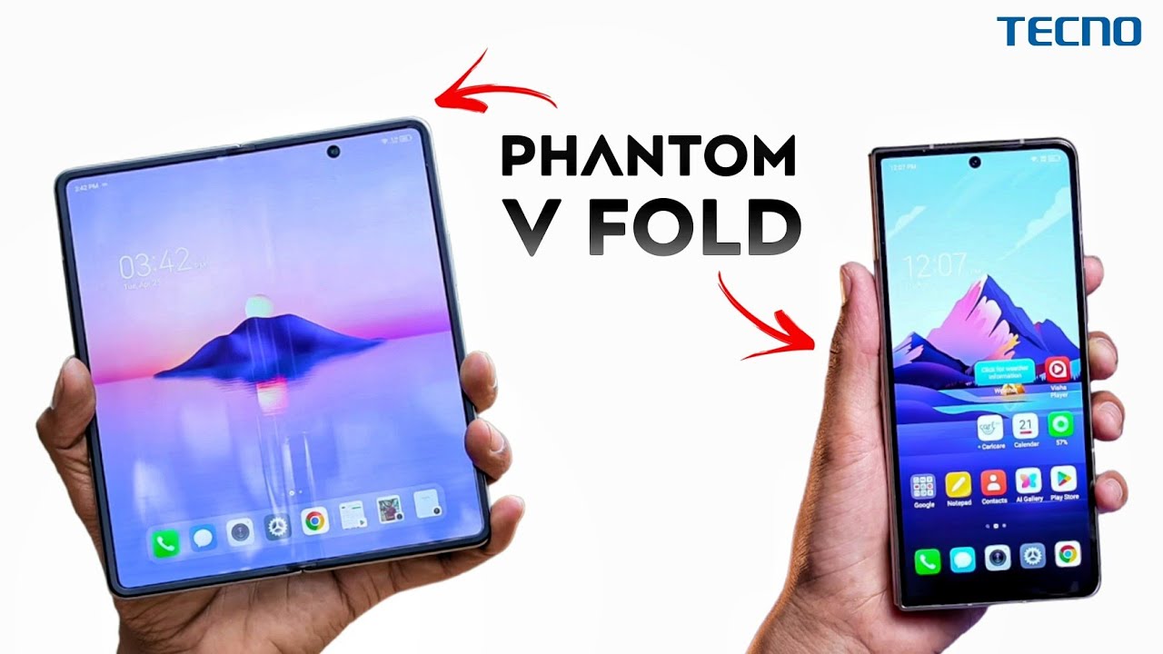 Tecno Phantom V Fold - Don't Judge A Book By Its Cover 🔥🔥 - YouTube