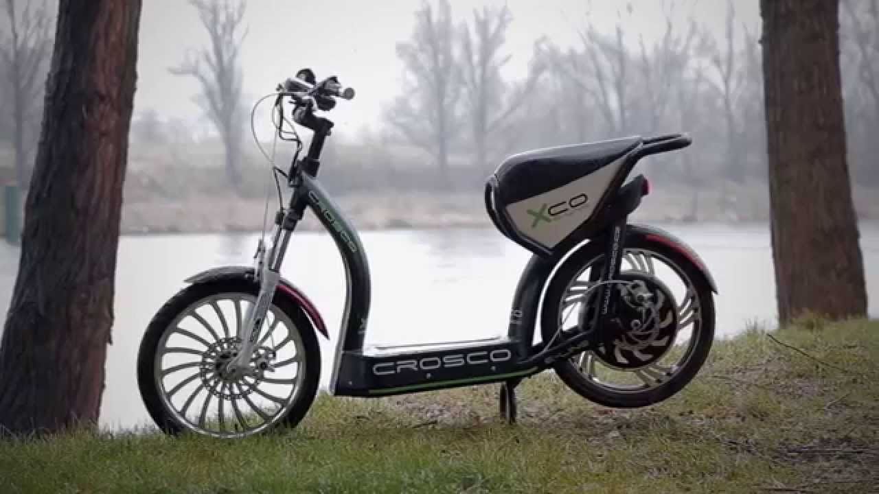 Crosco elektroběžka | Crosco EK-Line Long 2015 - YouTube